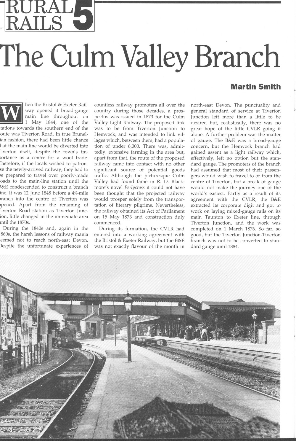 Culm Valley Steam Railway through the ages - Blackdown Archives