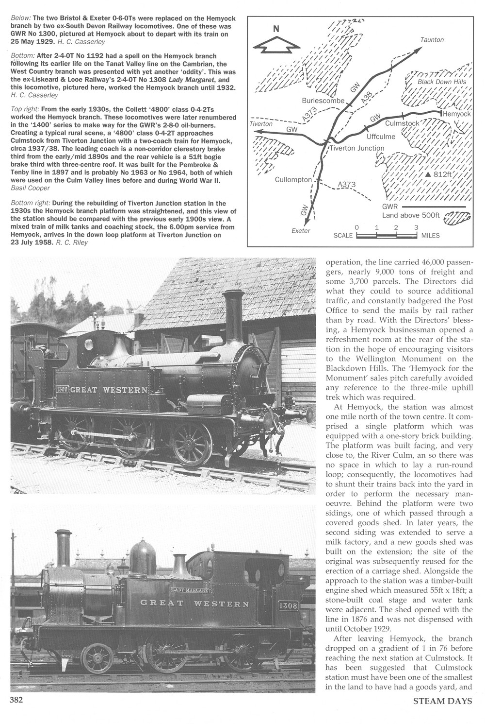 Culm Valley Steam Railway through the ages - Blackdown Archives
