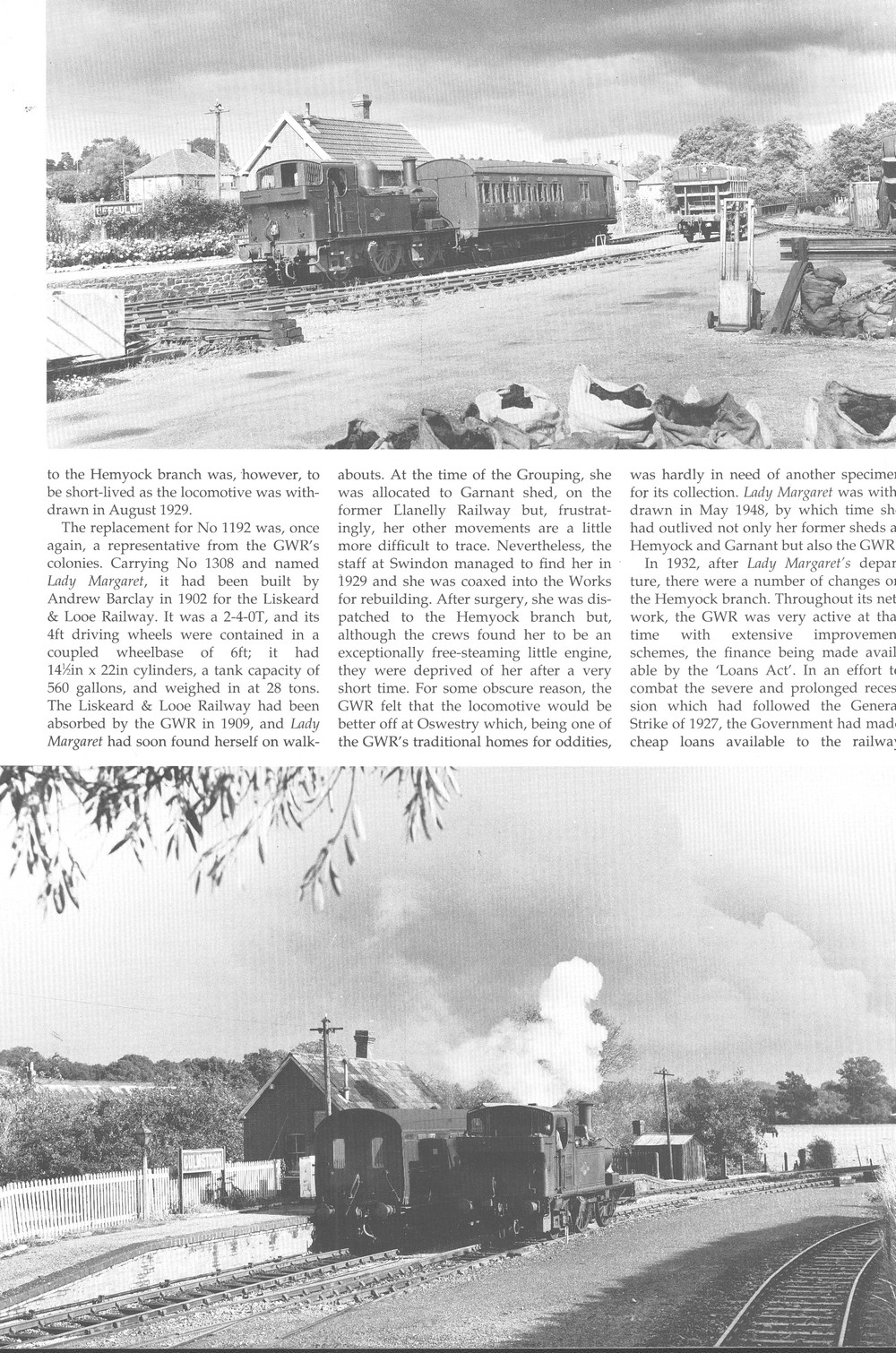 Culm Valley Steam Railway through the ages - Blackdown Archives